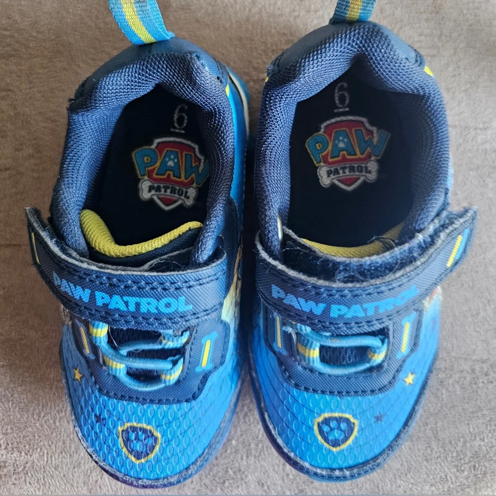 Paw Patrol | Shoes | Paw Patrol Blue Light Up Sneakers | Poshmark